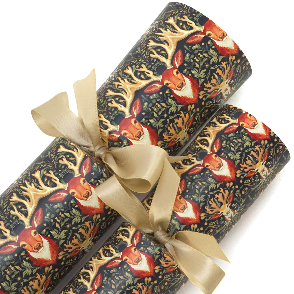Christmas Stags | William Morris | Cracker Making Craft Kit | Make You ...
