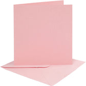 4 Coloured 6x6 Cards & Envelopes for Card Making Crafts | Card Making ...