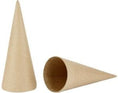Paper Mache Cones to Decorate - Choice of Sizes | Papier Mache Shapes ...