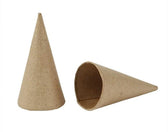 Paper Mache Cones to Decorate - Choice of Sizes | Papier Mache Shapes ...